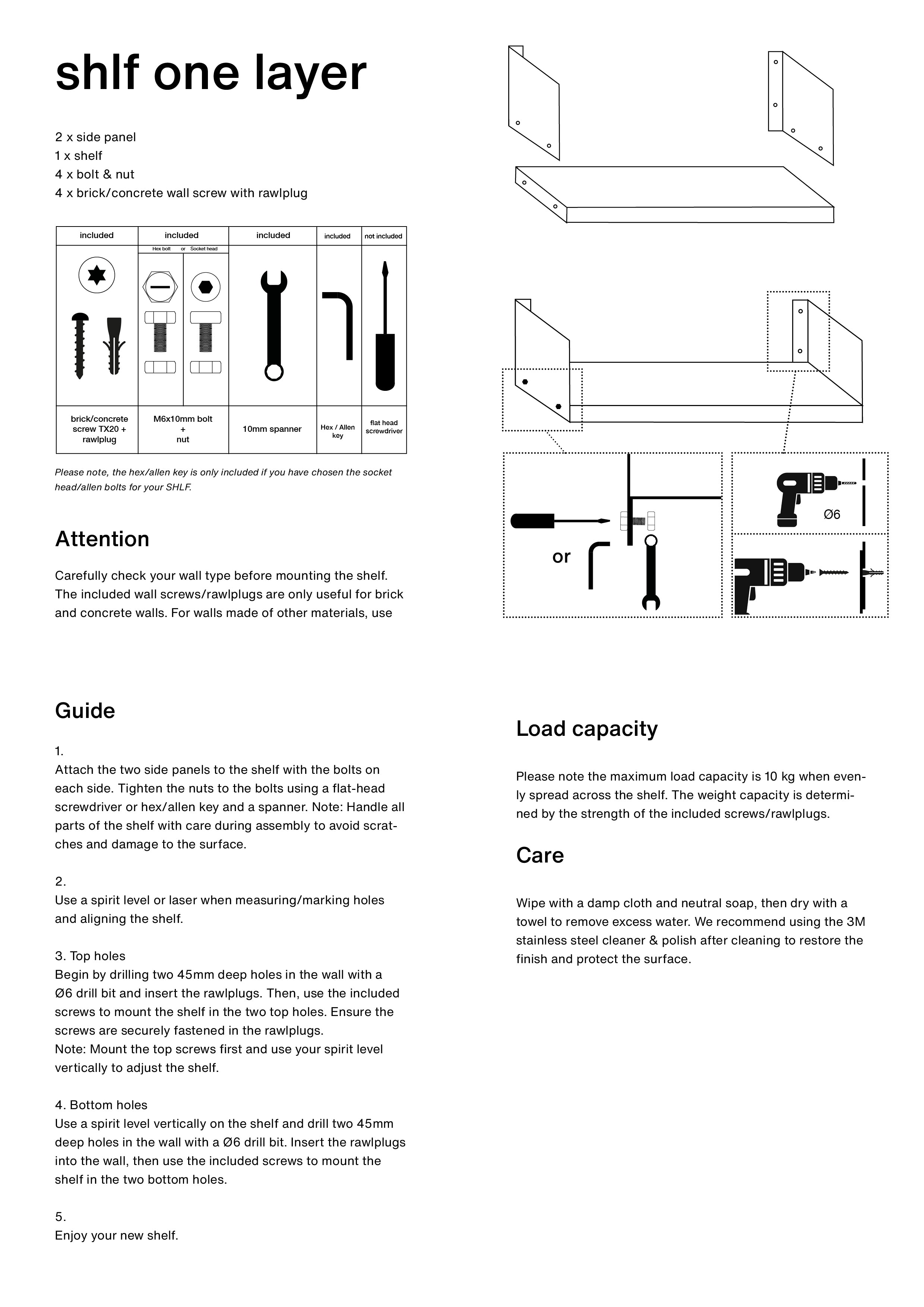 SHLF one layer – KIOSK48TH