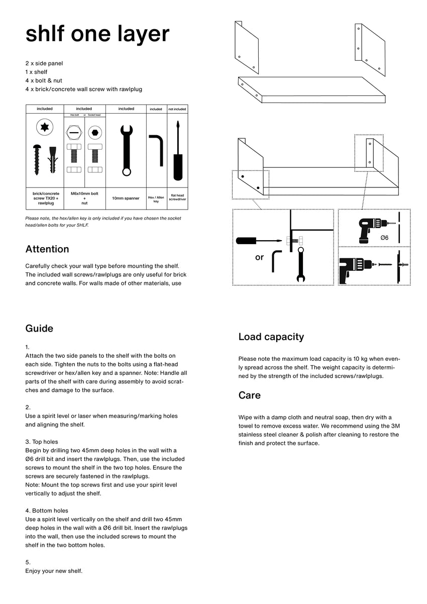SHLF one layer – KIOSK48TH