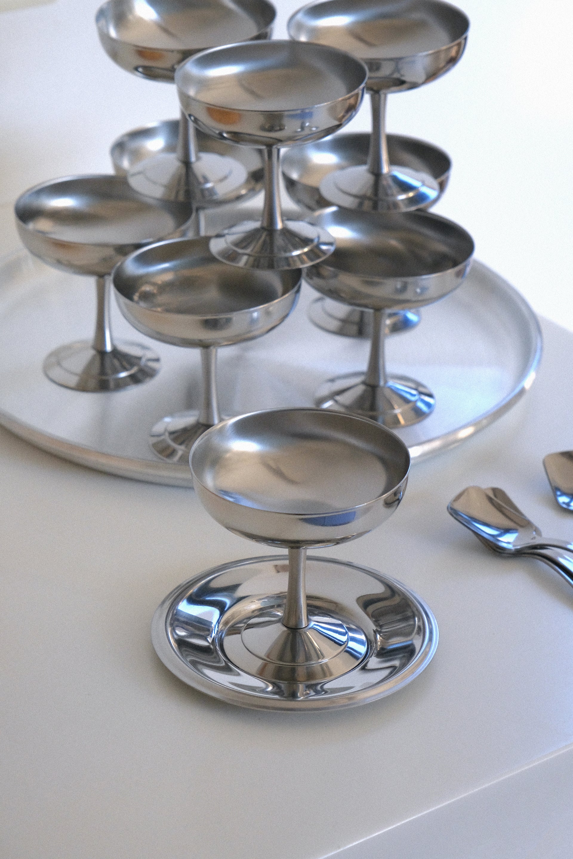 Tall ice cup / saucer – KIOSK48TH